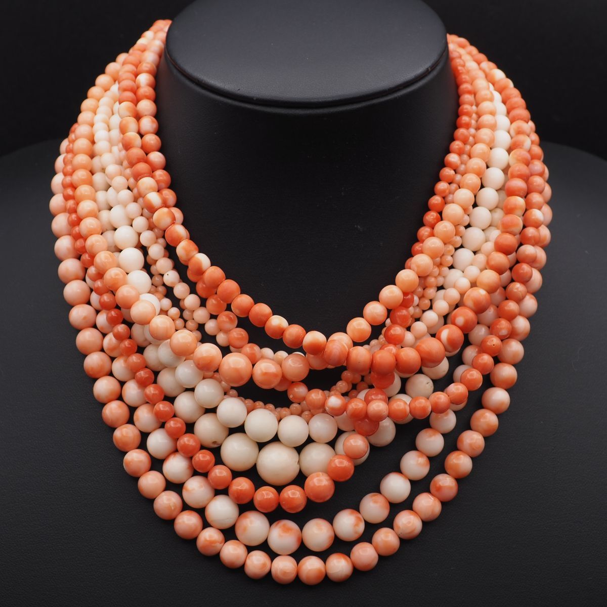 Yahoo!オークション - Y739 大量 お得 1円 本珊瑚 サンゴ ネックレス S...