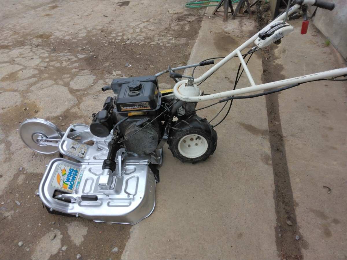 Yahoo!オークション - ウイングモア オーレック 自走式草刈機WM606 カ...