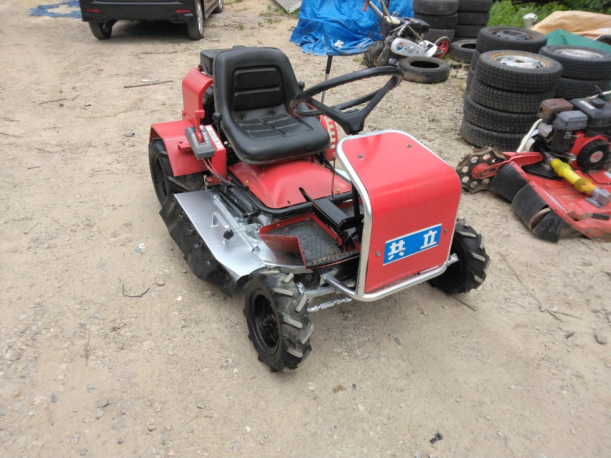 Yahoo!オークション - 乗用草刈機あります オーレック ラビットモアRM8...