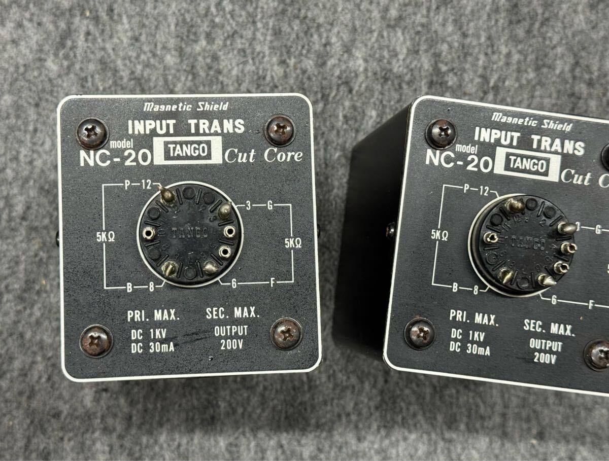 TANGO タンゴ NC-20 トランス 2個(パーツ、部品)｜売買されたオークション情報、yahooの商品情報をアーカイブ公開 - オークファン（aucfan.com）