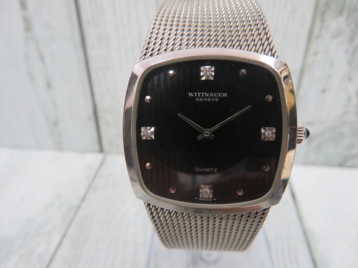 Yahoo!オークション - 【時計】WITTNAUER GENVE ウィットナー クオーツ...