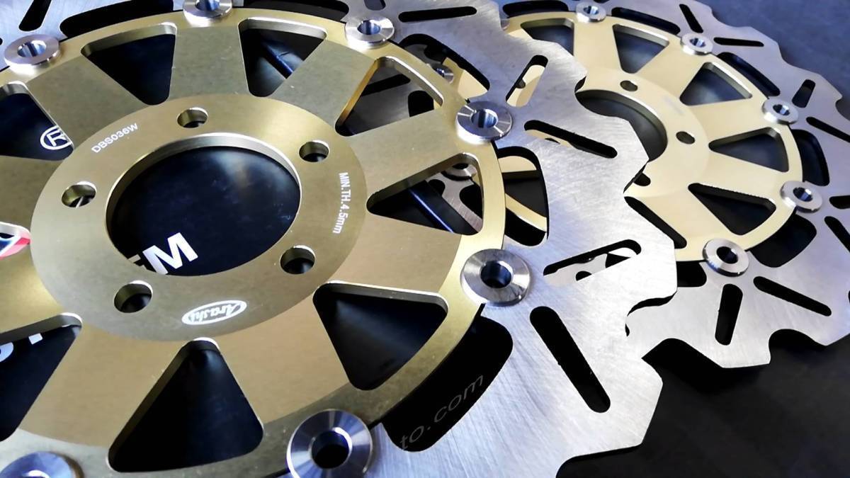 Yahoo!オークション - Arashi製ウエイブDISC036金kyt ゼファー400 ZRX4...