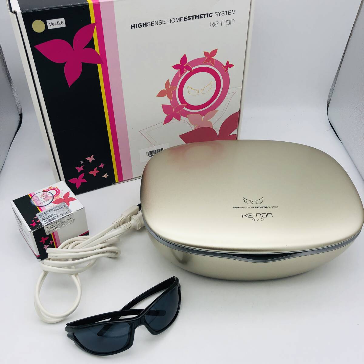 Yahoo!オークション - Ke-non ケノン 脱毛器 2022年 Ver8.6 DK8G-00691...