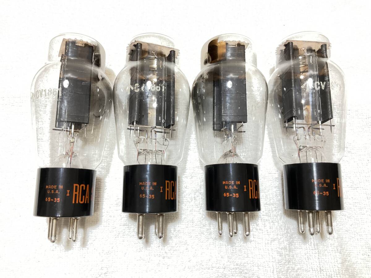 Yahoo!オークション - RCA 5Z3 ／ CV1861 （元箱付き） 4本 ①