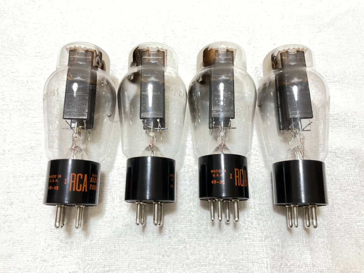 Yahoo!オークション - RCA 5Z3 ／ CV1861 （元箱付き） 4本 ①