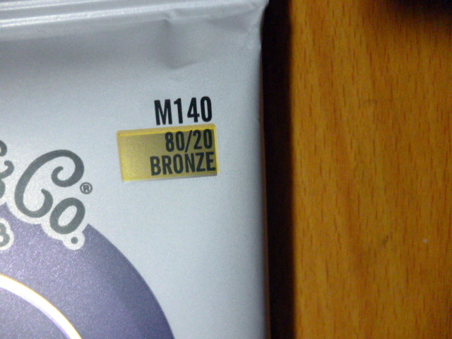 Yahoo!オークション - 新品 未使用 Martin M140 Light 80/20 Bronze 12...