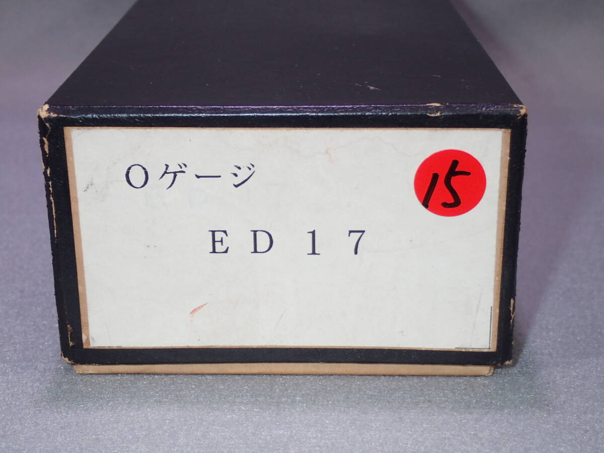 Yahoo!オークション - 15. O-Scale ED17型仕掛ジャンク品