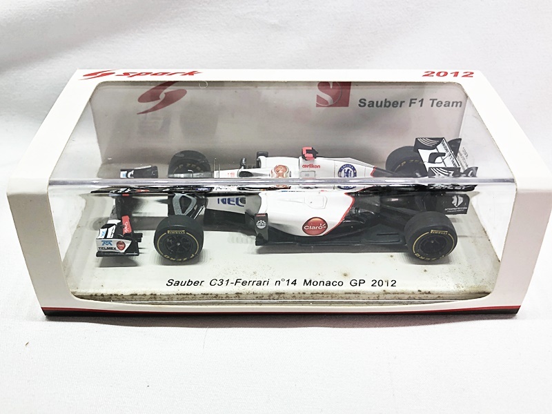 Yahoo!オークション - スパーク 1/43 ザウバー C31-フェラーリ n゜14 ...