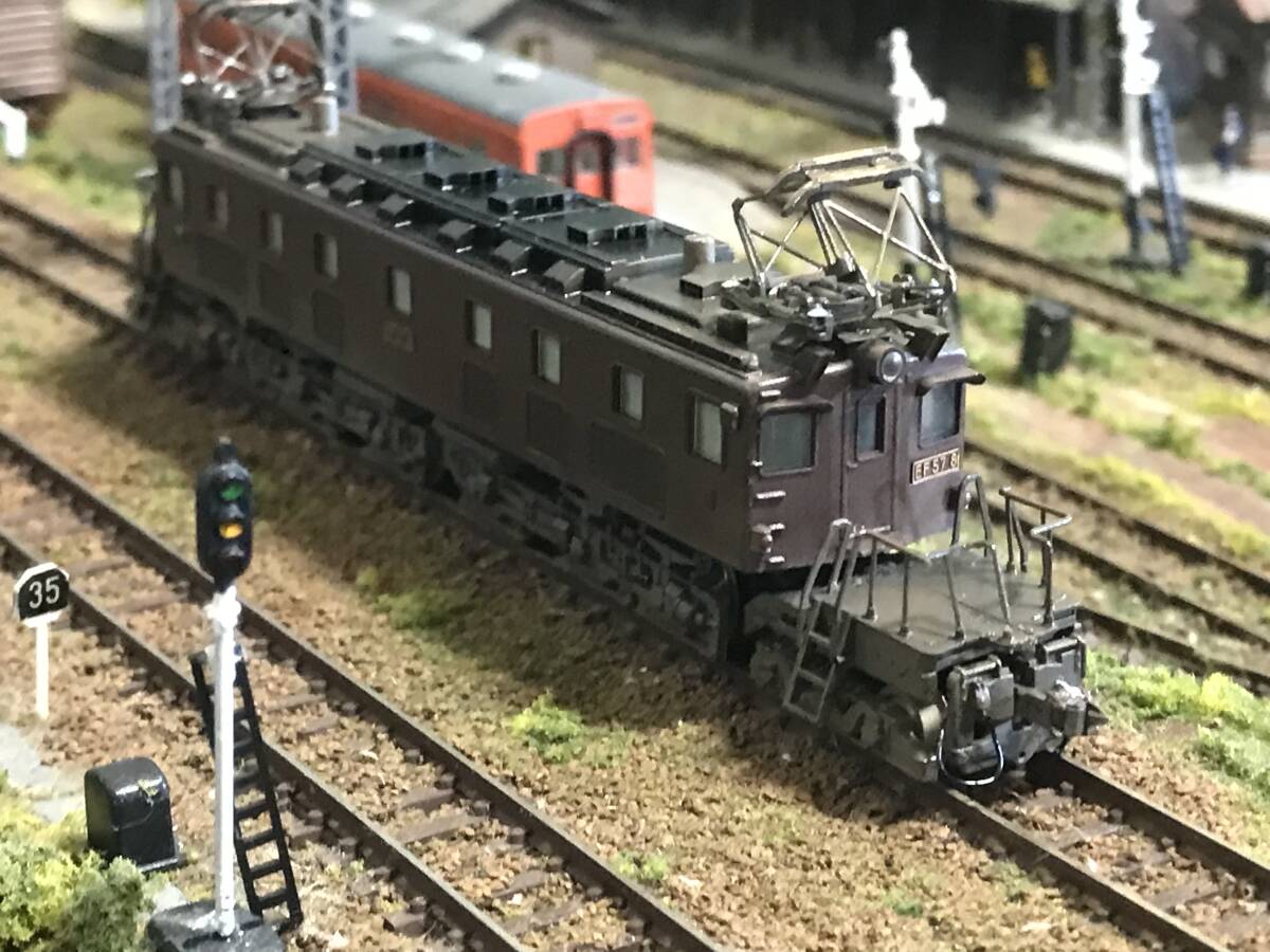 Yahoo!オークション - KATO 国鉄EF57 5号機 メイクアップ・ウエザリン...