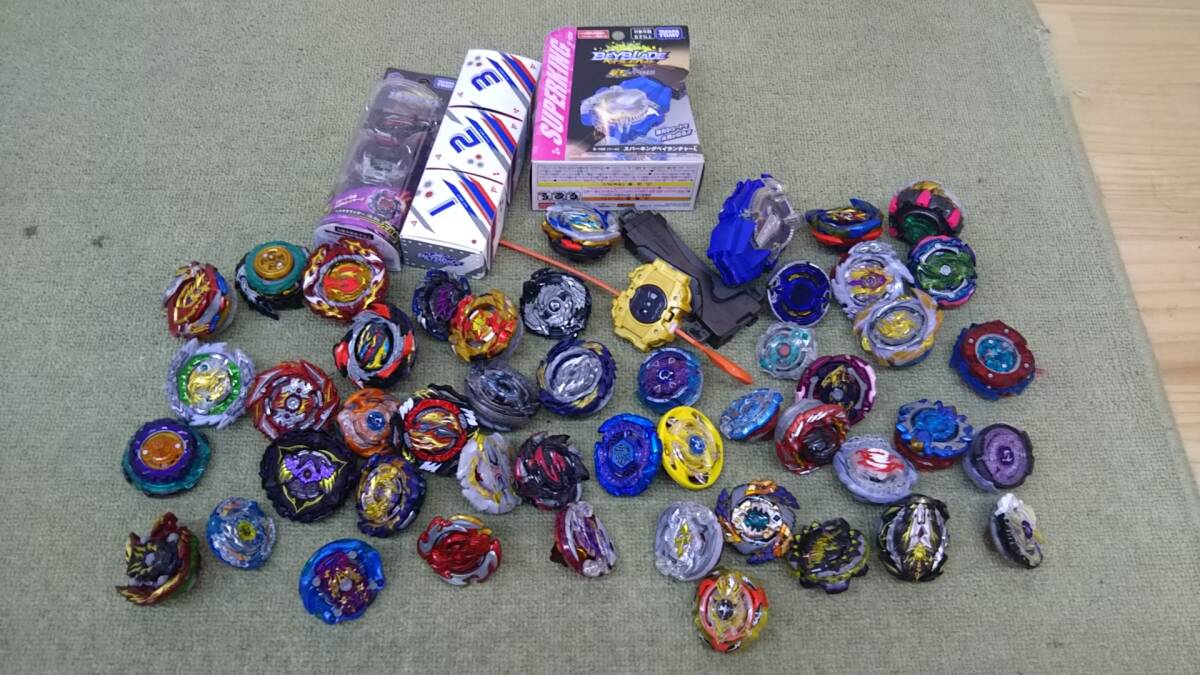 Yahoo!オークション - 119-F73) ジャンク品 ベイブレードバースト まと...