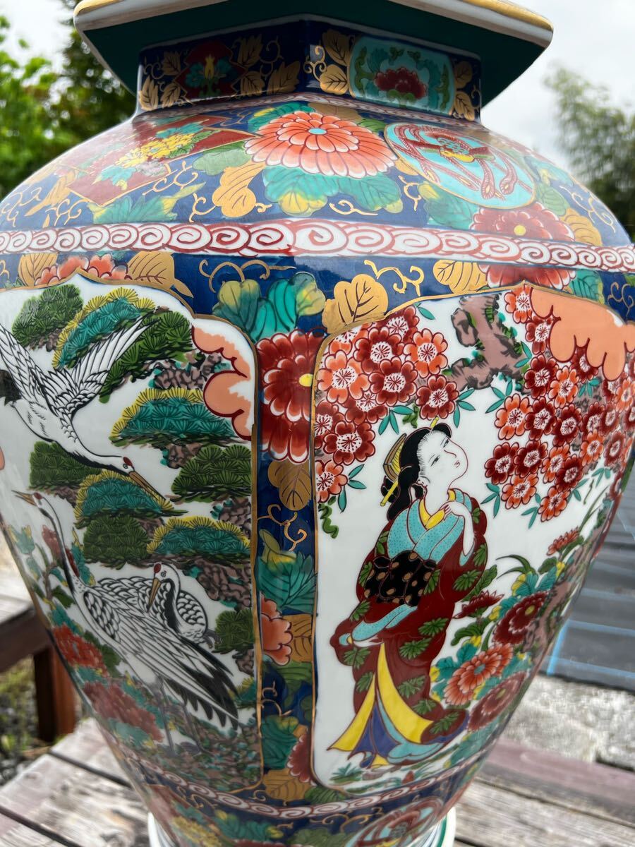 Yahoo!オークション - 管A288 伝統工芸 有田焼 名工 夢右衛門作 沈香壺...