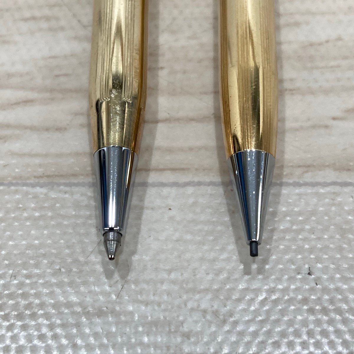 CROSS 1/20 10KT ボールペン ANSON 12KGF 金張り シャープペンシル 2点セット D6117(クロス)｜売買されたオークション情報、yahooの商品情報をアーカイブ公開 ...