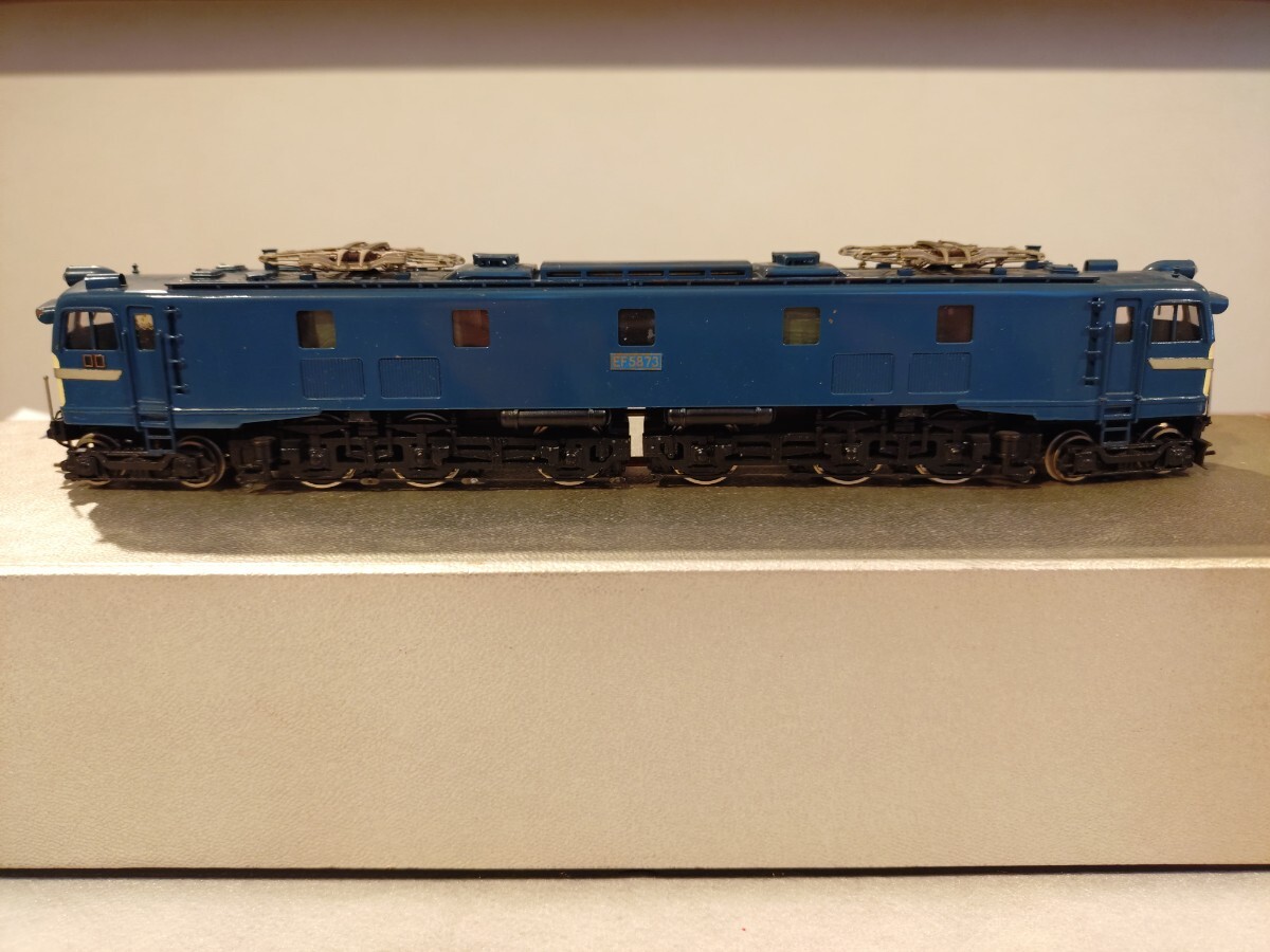Yahoo!オークション - 鉄道模型 HOゲージ 天賞堂 電気機関車 EF58新形 ...