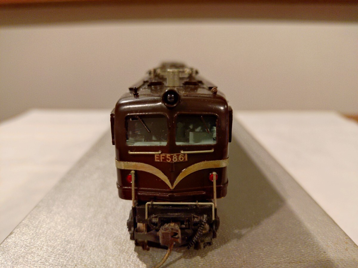 Yahoo!オークション - 鉄道模型 HOゲージ 天賞堂 電気機関車 EF58新形 ...