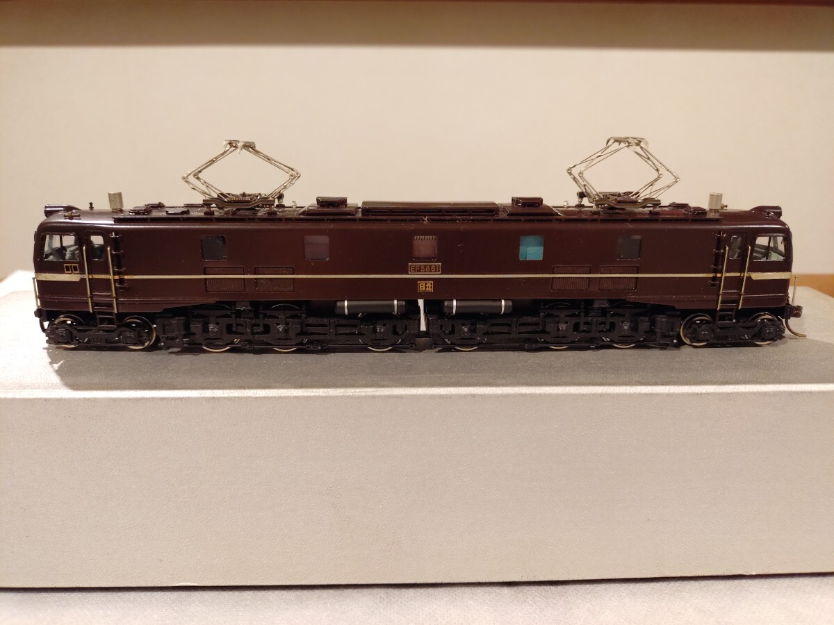 Yahoo!オークション - 鉄道模型 HOゲージ 天賞堂 電気機関車 EF58新形 ...