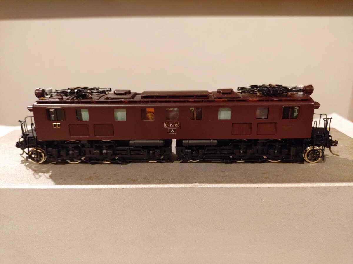 Yahoo!オークション - 鉄道模型 HOゲージ 天賞堂 電気機関車 EF15形 12...