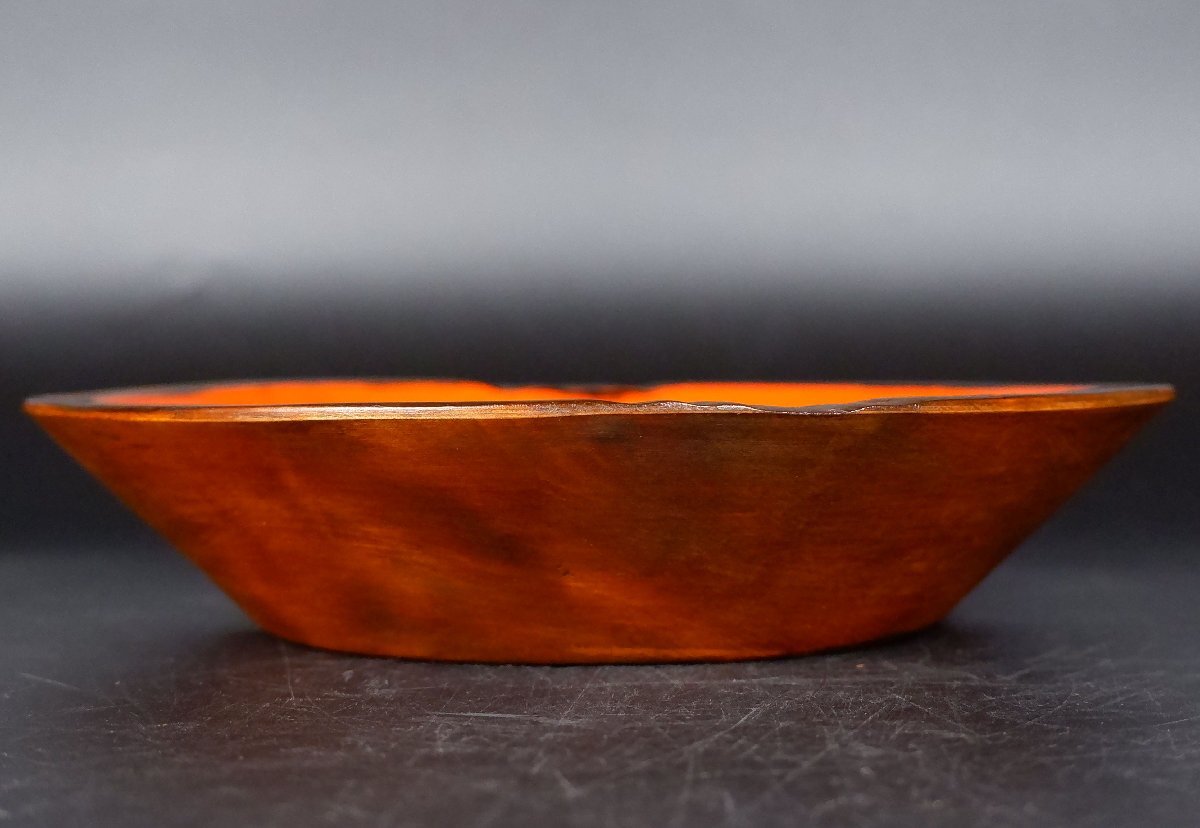 Yahoo!オークション - 【MKA】遠州流職方 井川信斎 根来盆 共箱 木地師...