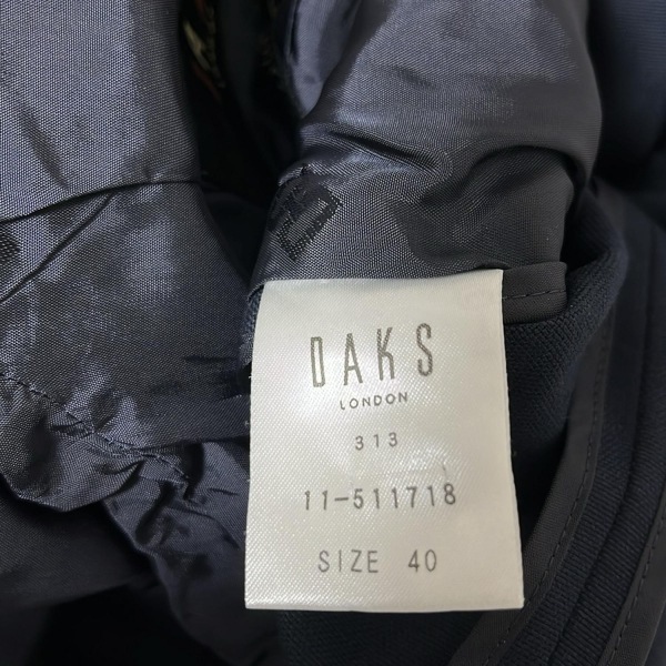 Yahoo!オークション - ダックス DAKS レディースパンツスーツ - ネイビ...