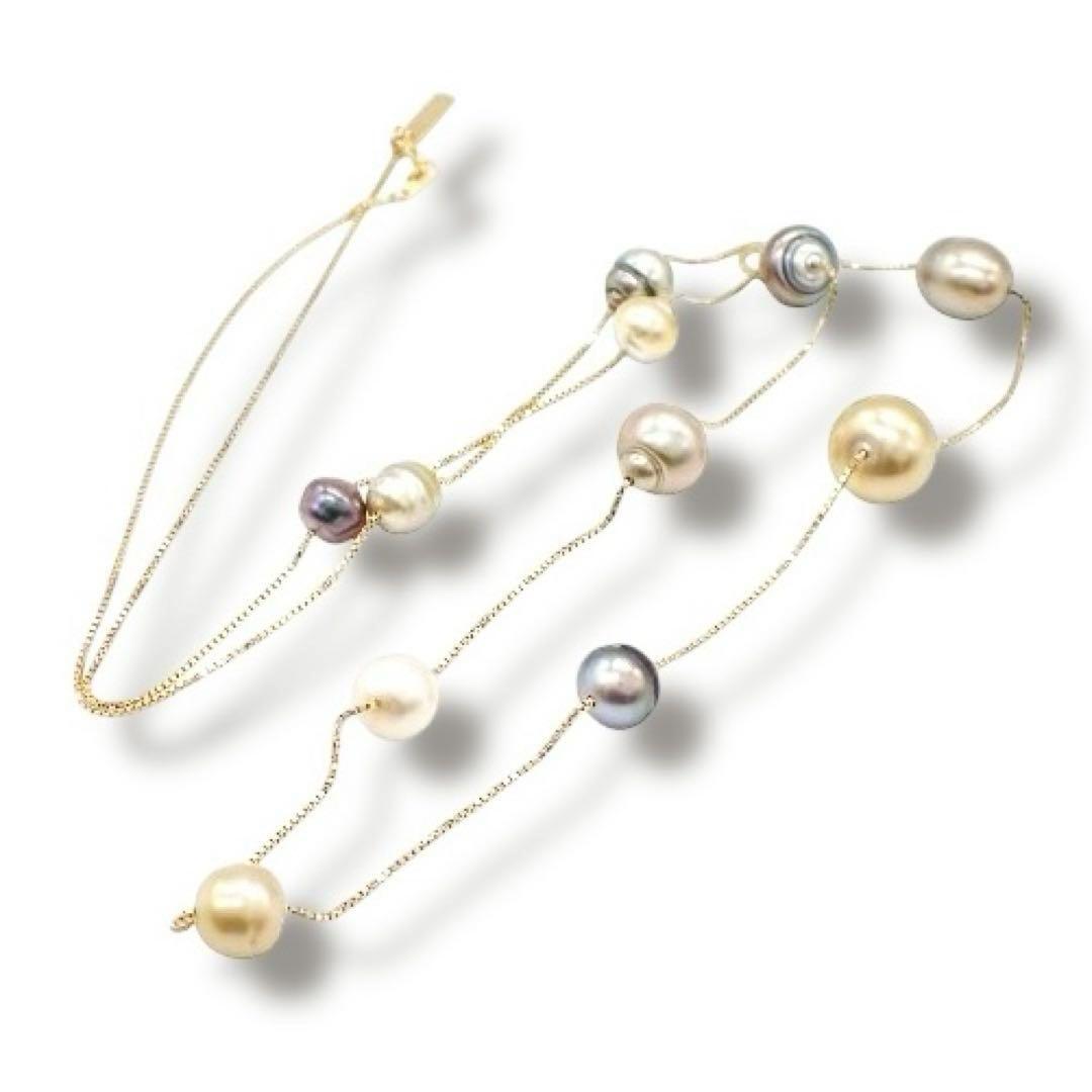 Yahoo!オークション - 美品 タサキ 田崎真珠 TASAKI 南洋パール バロッ...