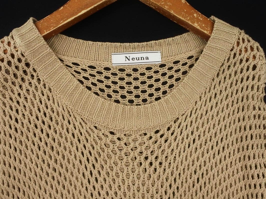 Yahoo!オークション - Neuna ヌナ アンティローザ 透かし編み ニット ...