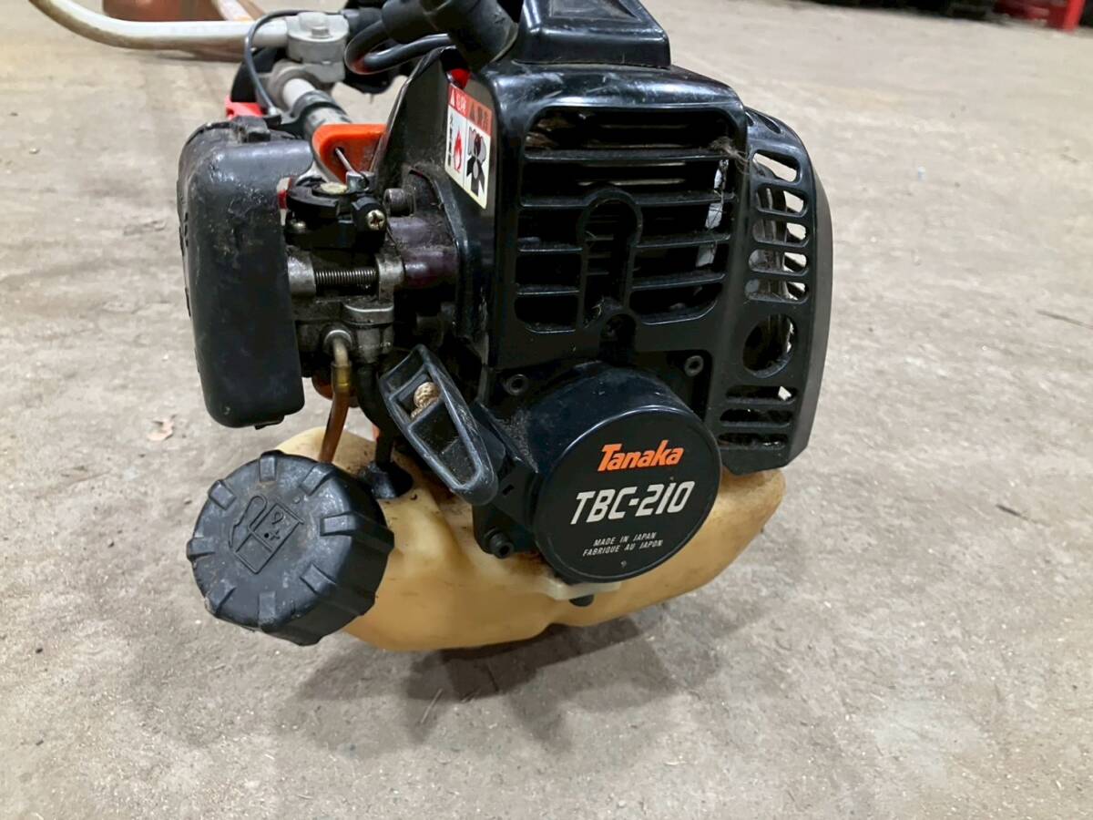 Yahoo!オークション - 刈払機 TANAKA/タナカ TBC-210 動作確認済み 格...