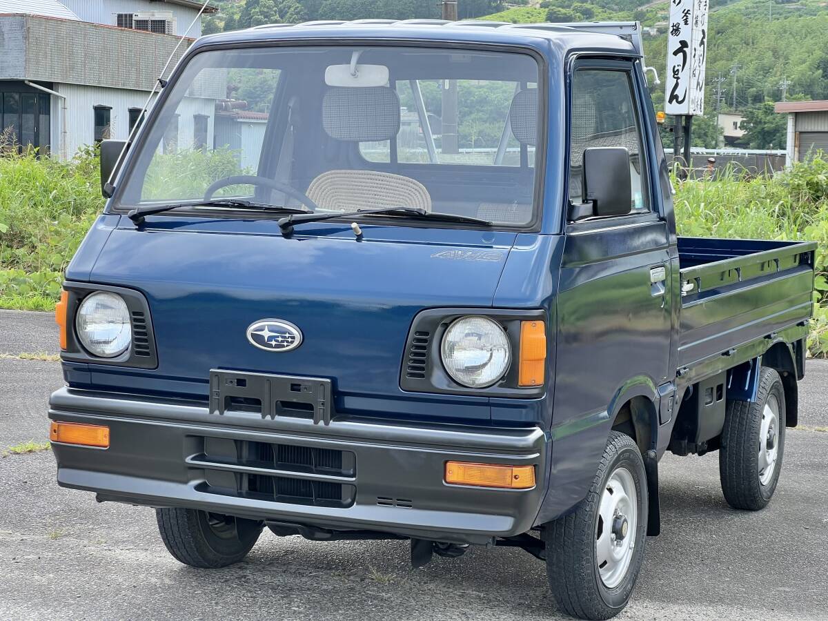 Yahoo!オークション - 昭和63年M-KT6 サンバートラック4WD 4速マニュ...