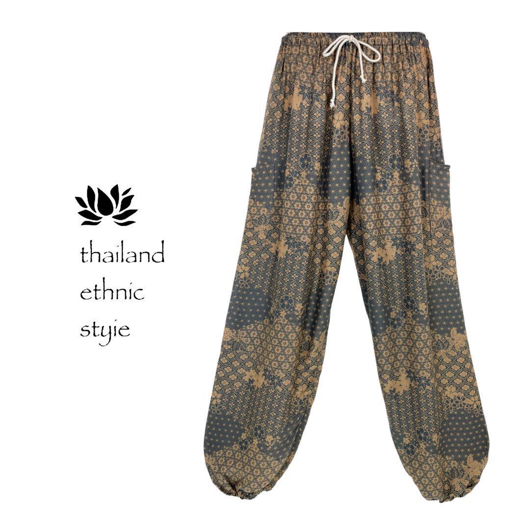 Yahoo!オークション - 【新品】アラジンパンツ タイパンツ ヨガ タイマ...