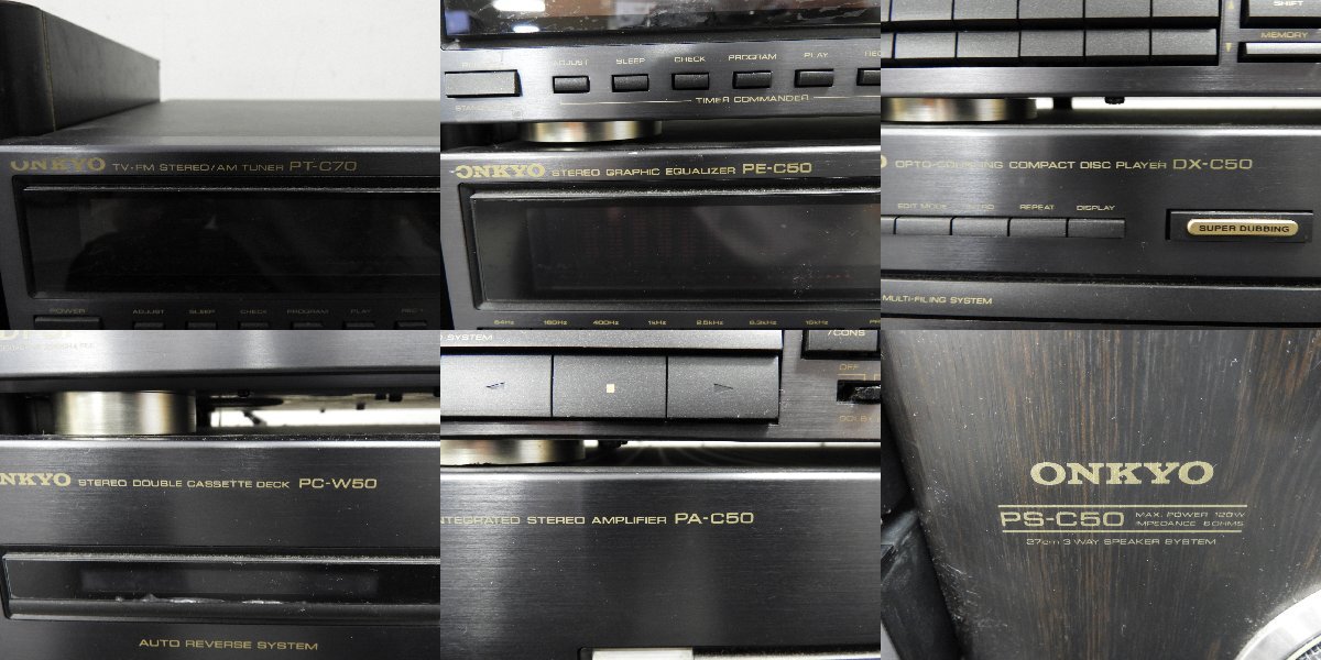 Yahoo!オークション - 【J】 ONKYO PT-C70 / PE-C50 / DX-C50 / PC-W50...