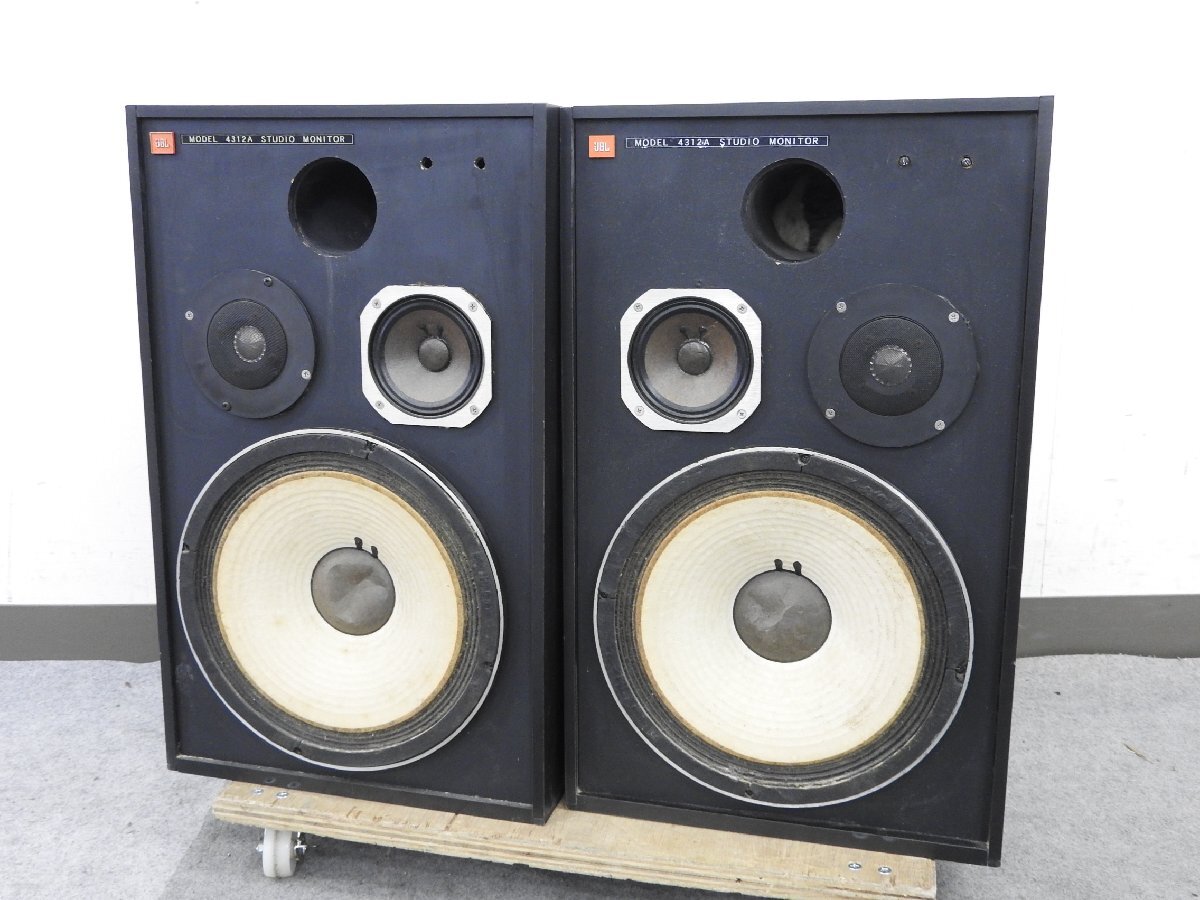 Yahoo!オークション - 【J】JBL 4312A スピーカーペア ジェービーエル ...