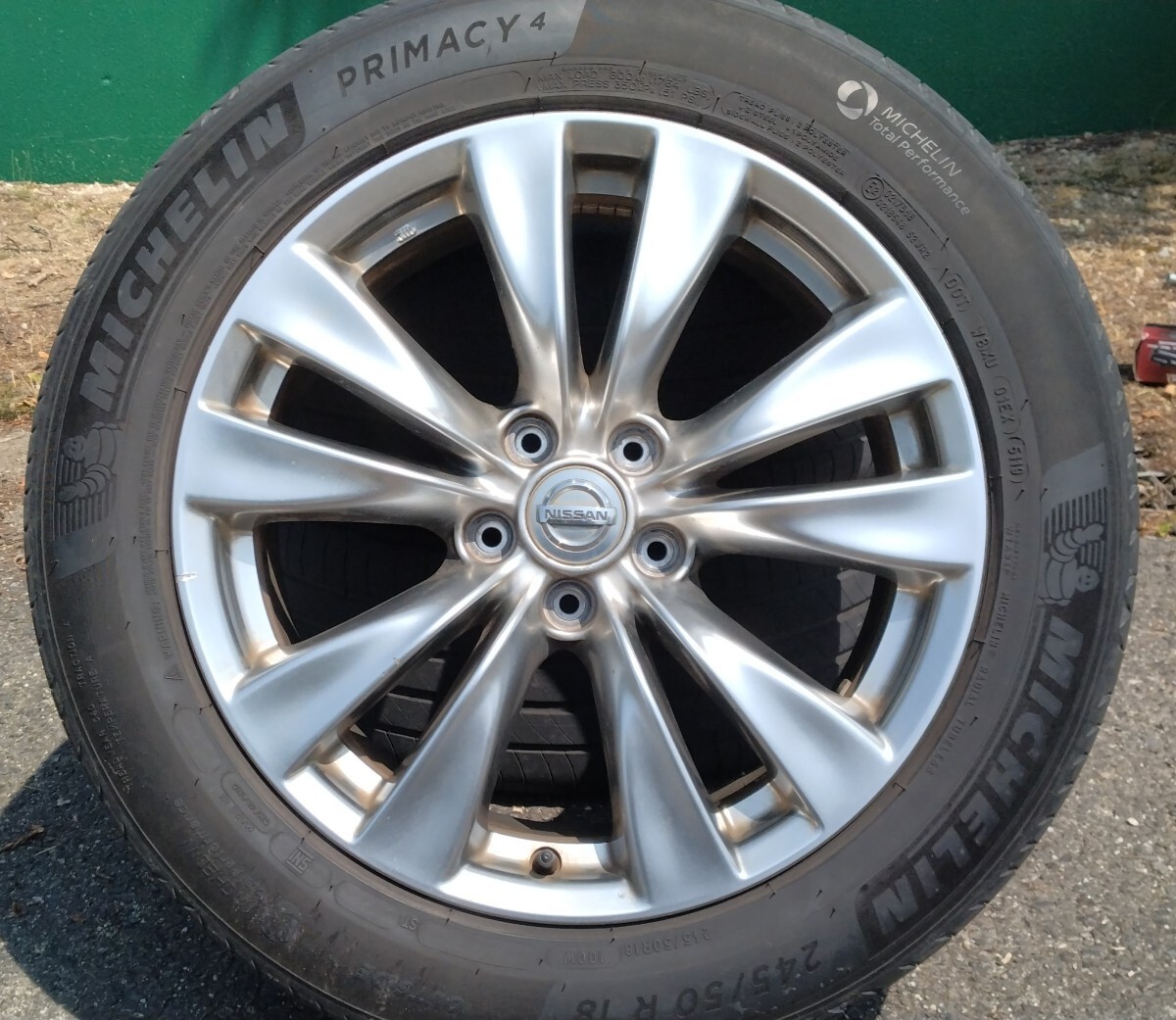 Yahoo!オークション - 売り切り日産純正Y51フーガホイール4本セットハ...