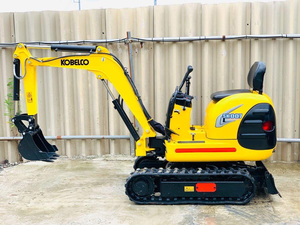 Yahoo!オークション - コベルコSK007-3 稼働時間867h 倍速付き マルチ...