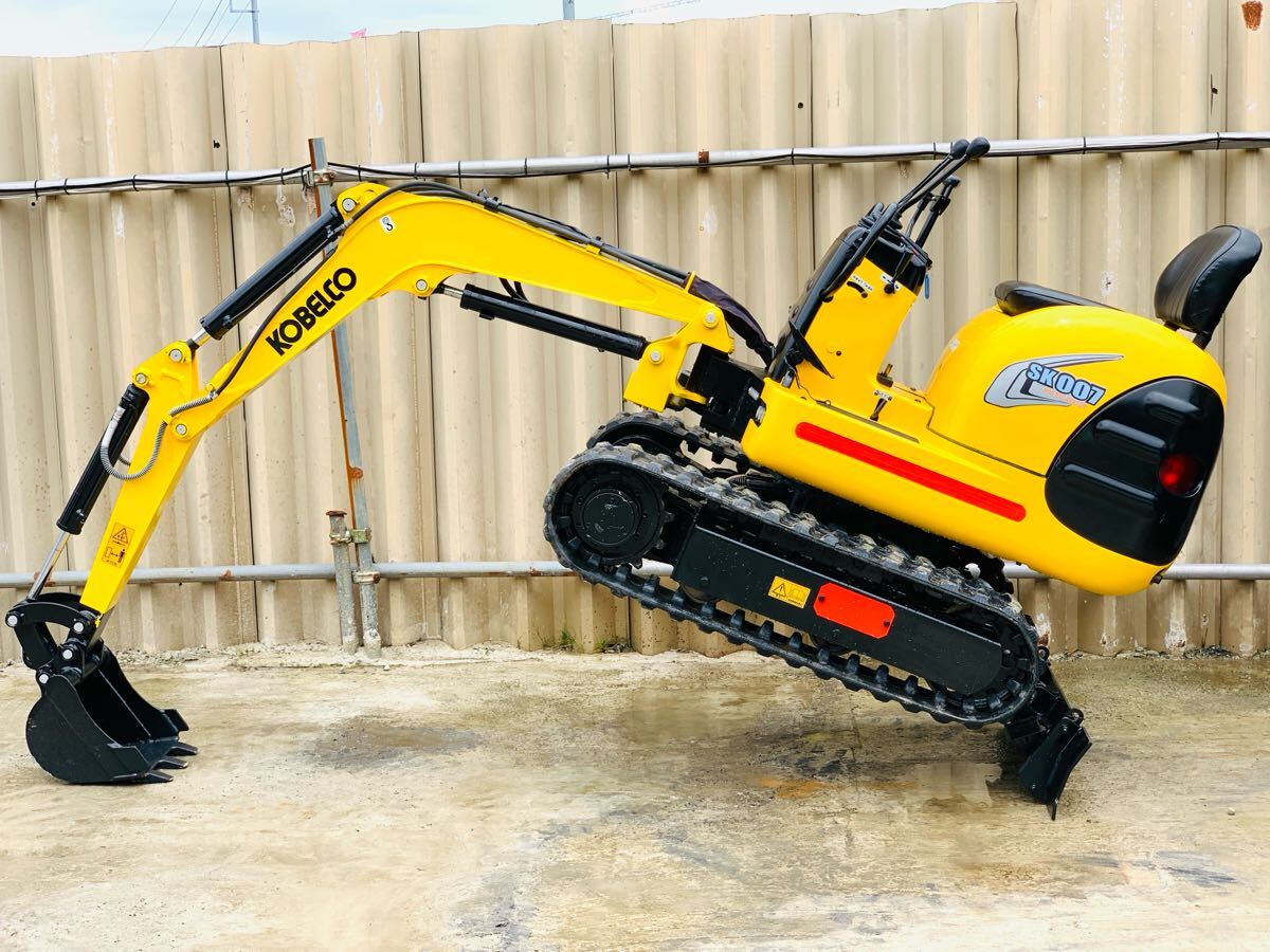 Yahoo!オークション - コベルコSK007-3 稼働時間867h 倍速付き マルチ...