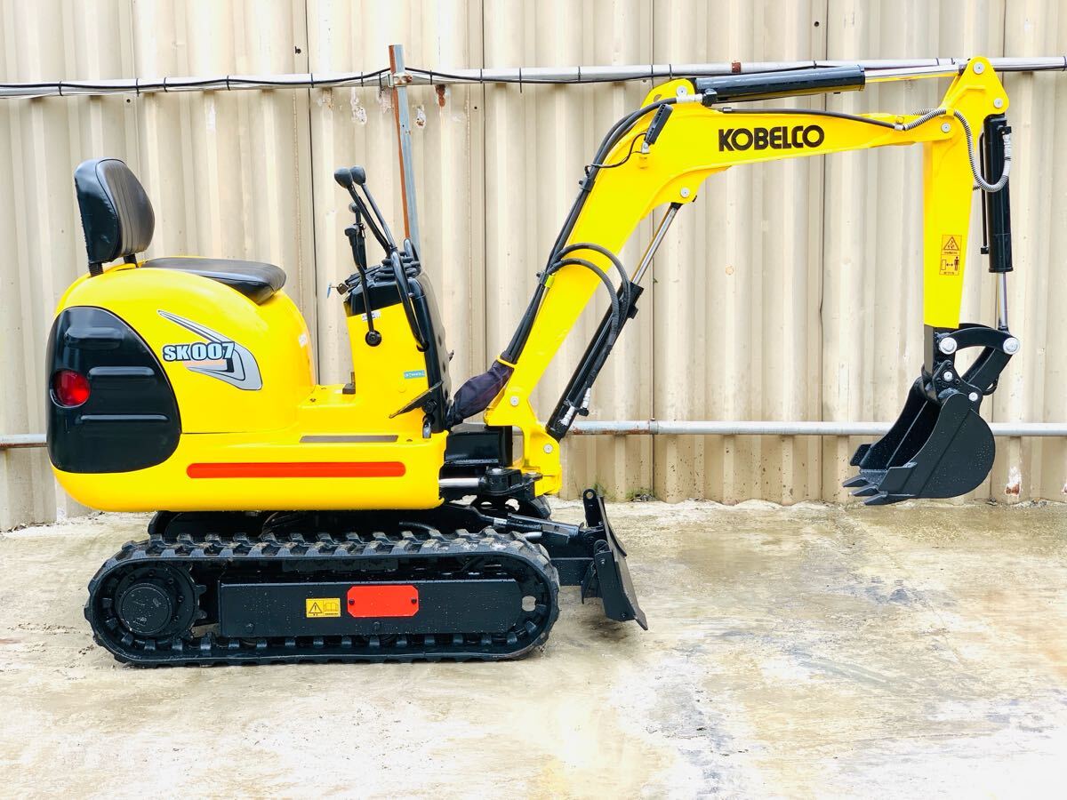 Yahoo!オークション - コベルコSK007-3 稼働時間867h 倍速付き マルチ...