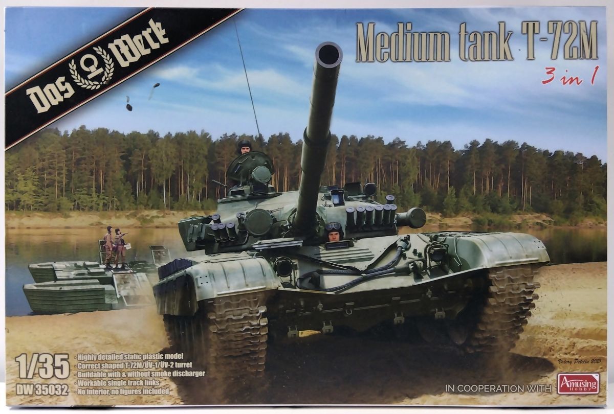 Yahoo!オークション - ダスヴェルク 1/35 DW35032 T-72M/UV-1/UV-2 中...