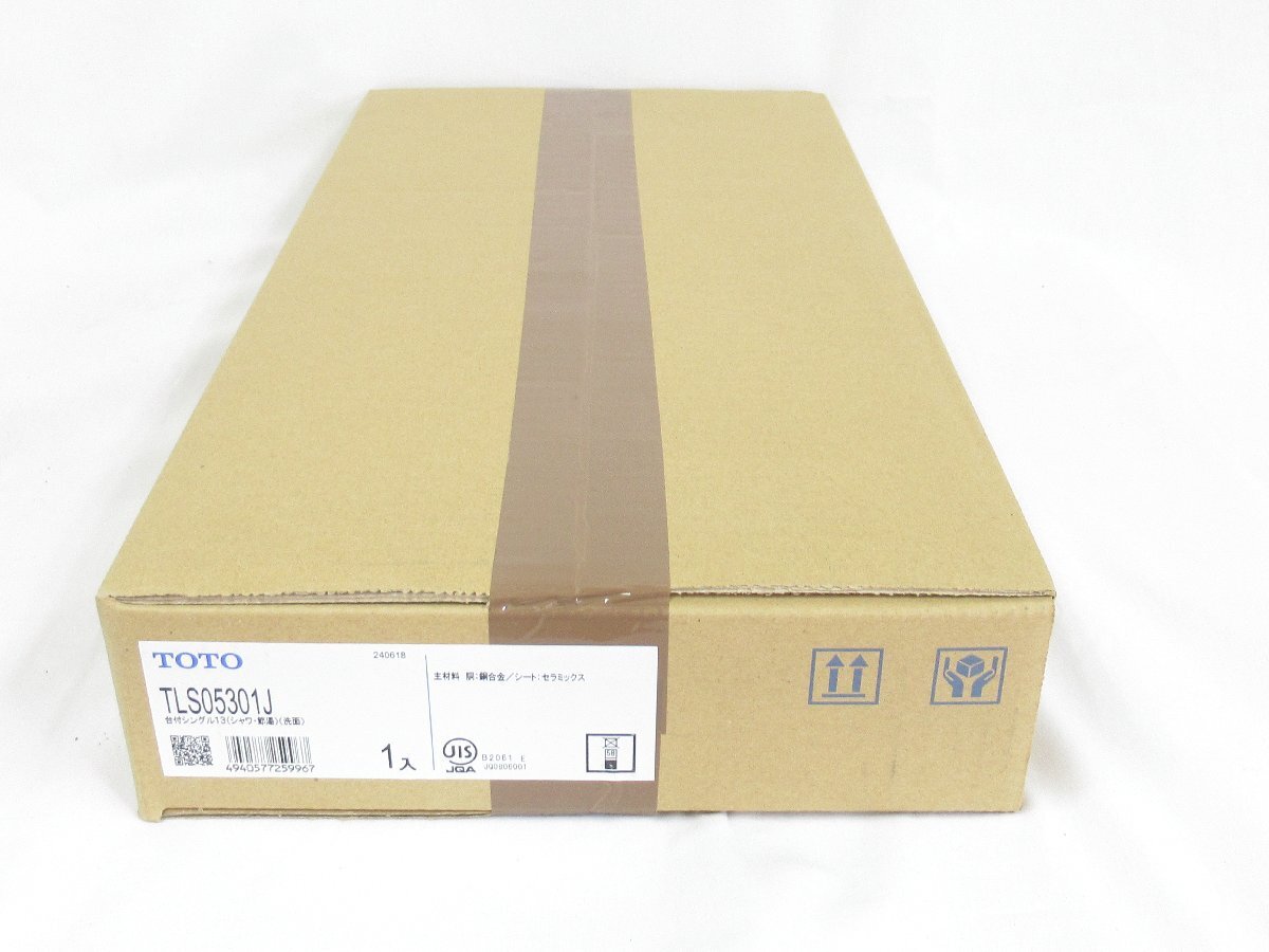 Yahoo!オークション - 2024年製 TOTO 台付シングル混合水栓 TLS05301J...