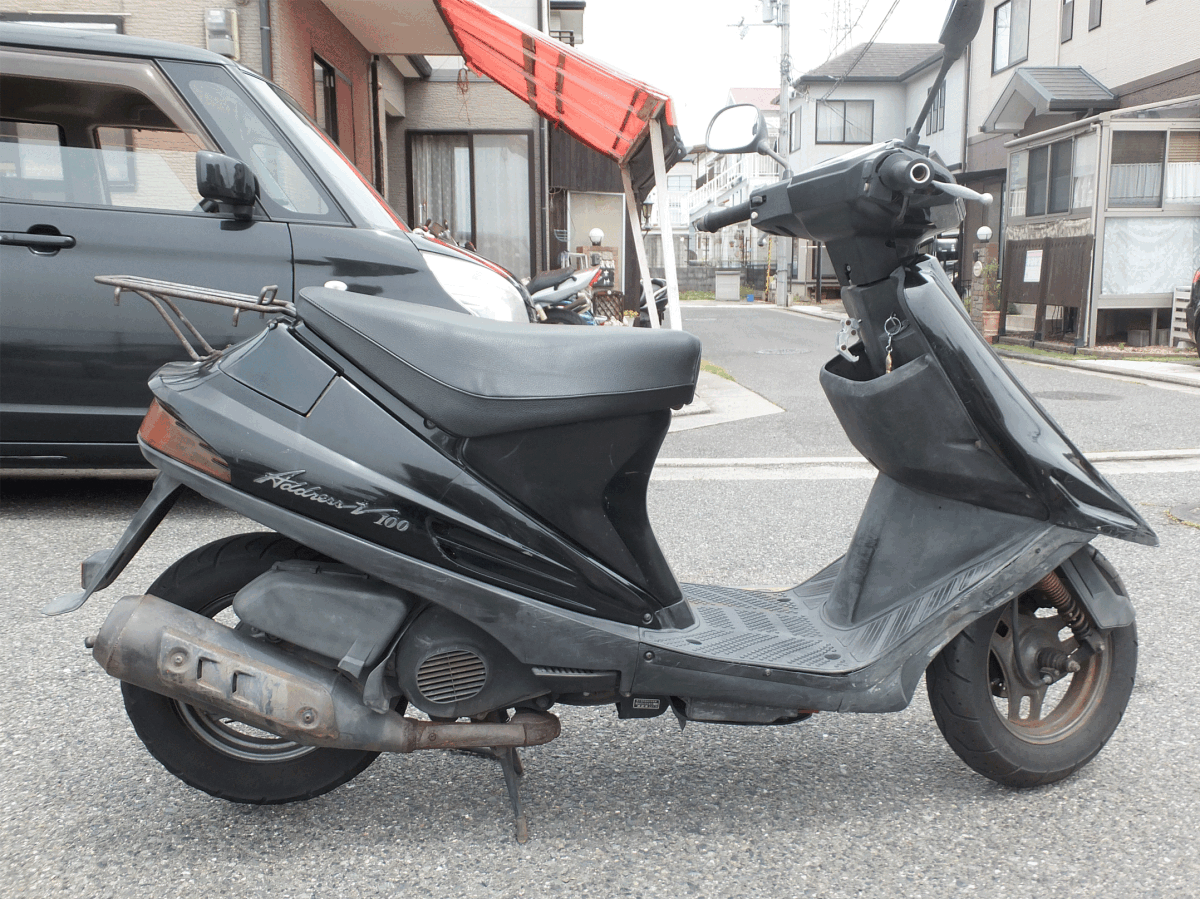 Yahoo!オークション - アドレスV100 2ストローク100CC 抹消済み