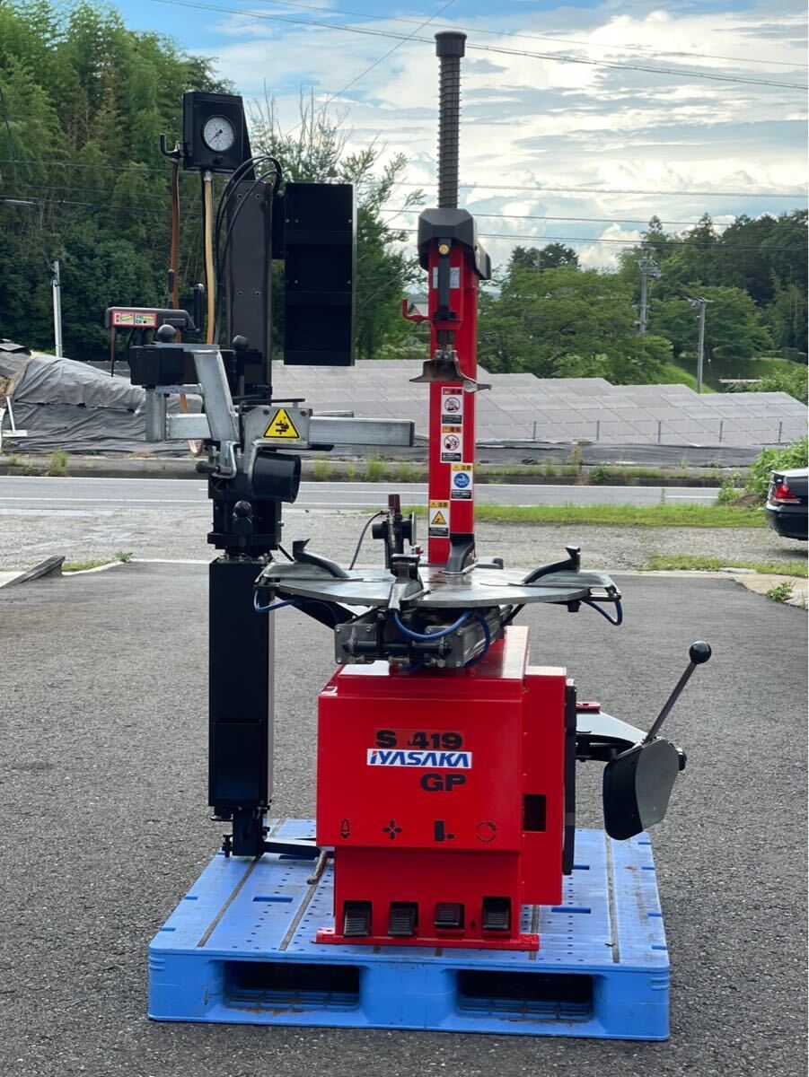 Yahoo!オークション - SICE タイヤチェンジャー S419GP 200V 3相 サポ...