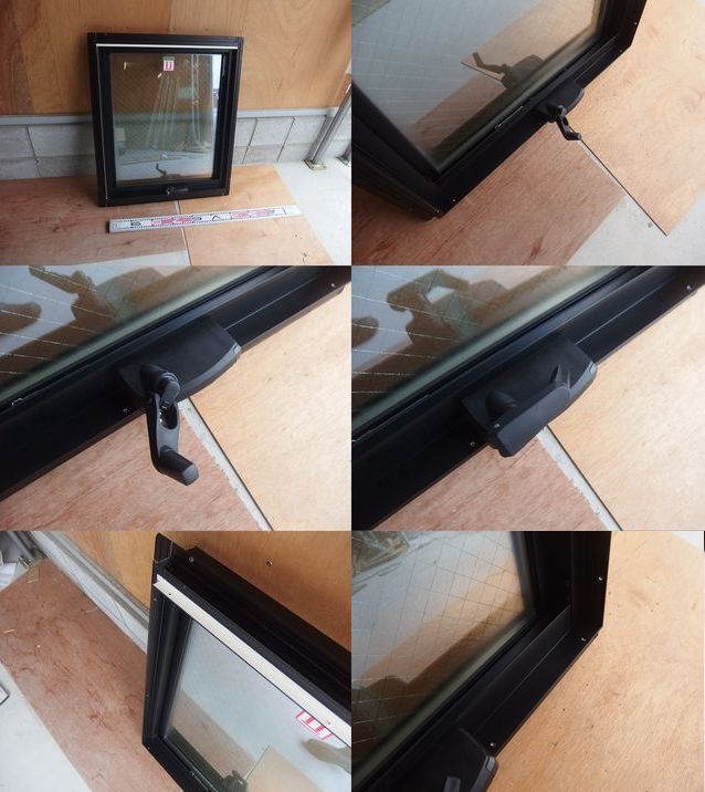 Yahoo!オークション - 在庫品 アルミサッシ LowE ペアガラス YKK エピ...