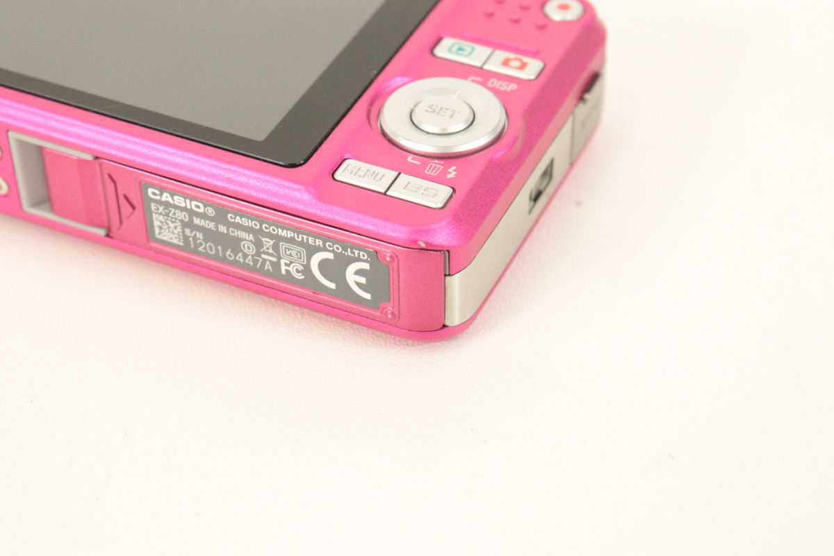 Yahoo!オークション - 【動作OK】CASIO EX-Z80 カシオ コンパクトデジ...