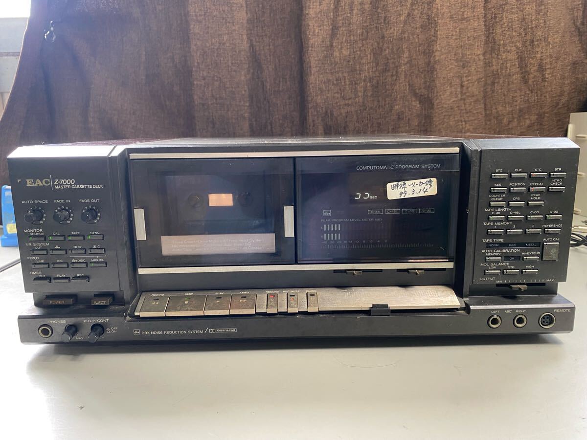 Yahoo!オークション - TEAC Z-7000 カセットデッキ ティアック 高級機 ...