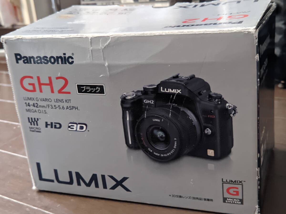 Yahoo!オークション - Panasonic LUMIX GH2 DMC-GH2-K ボディ （ブラッ...