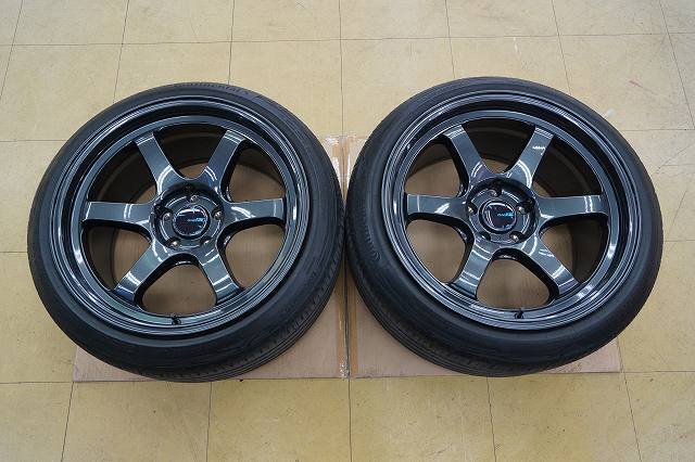 Yahoo!オークション - 1【未使用】MID レーシング R06 18インチ 9.5J+1...