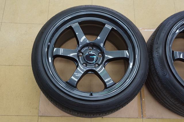 Yahoo!オークション - 1【未使用】MID レーシング R06 18インチ 9.5J+1...