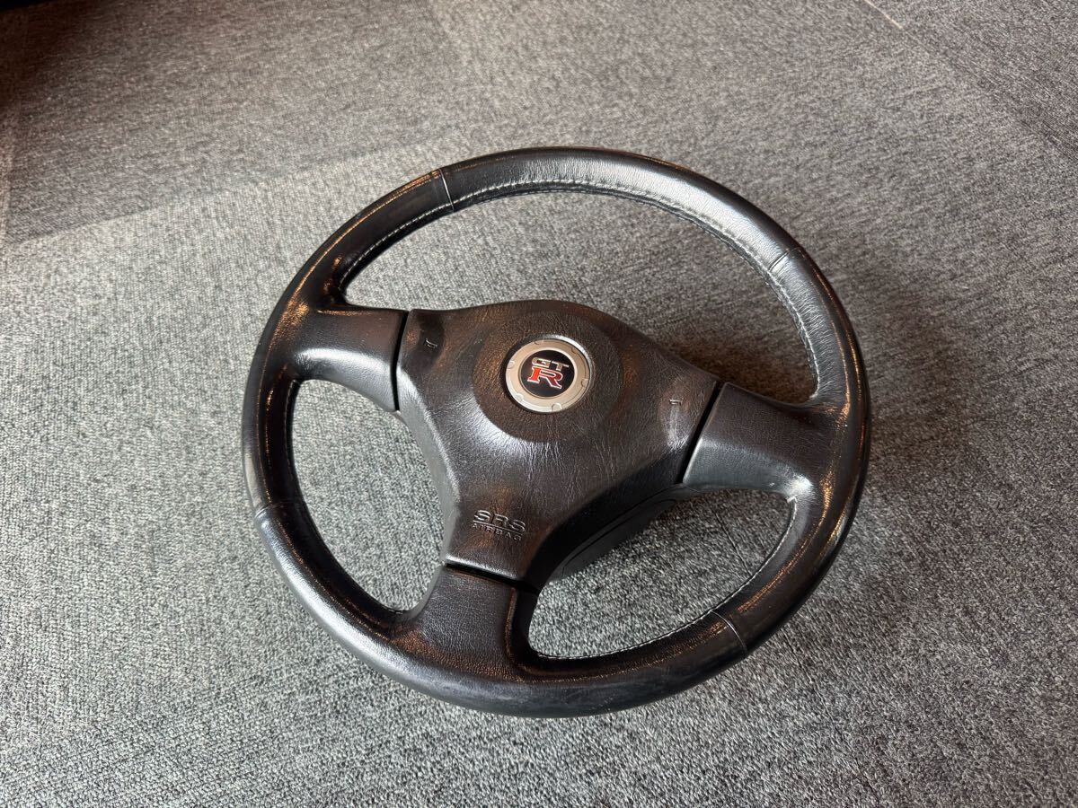 BNR34 ステアリング 日産純正 スカイライン R32 R33 R34 BNR32 BCNR33 GTR GT-R NISMO ER34 ENR34 HR34 Vスペック 2(日産用)｜売買 ...