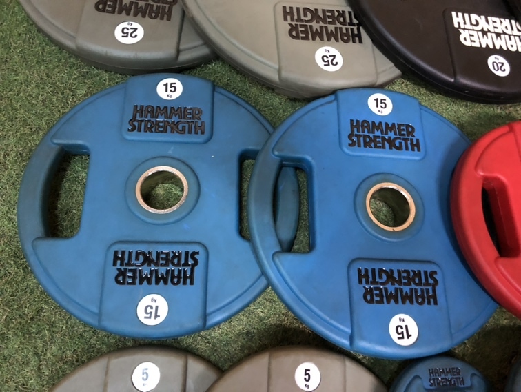 Yahoo!オークション - HAMMER STRENGTH ハンマーストレングス プレート...