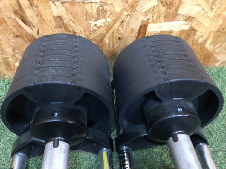 Yahoo!オークション - FLEXBELL フレックスベル NUO 可変式ダンベル 32...