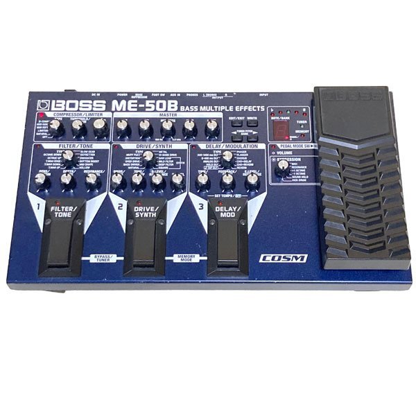 BOSS ME-50B ベースマルチエフェクター 状態良好(マルチエフェクター)｜売買されたオークション情報、yahooの商品情報をアーカイブ公開 - オークファン（aucfan.com）
