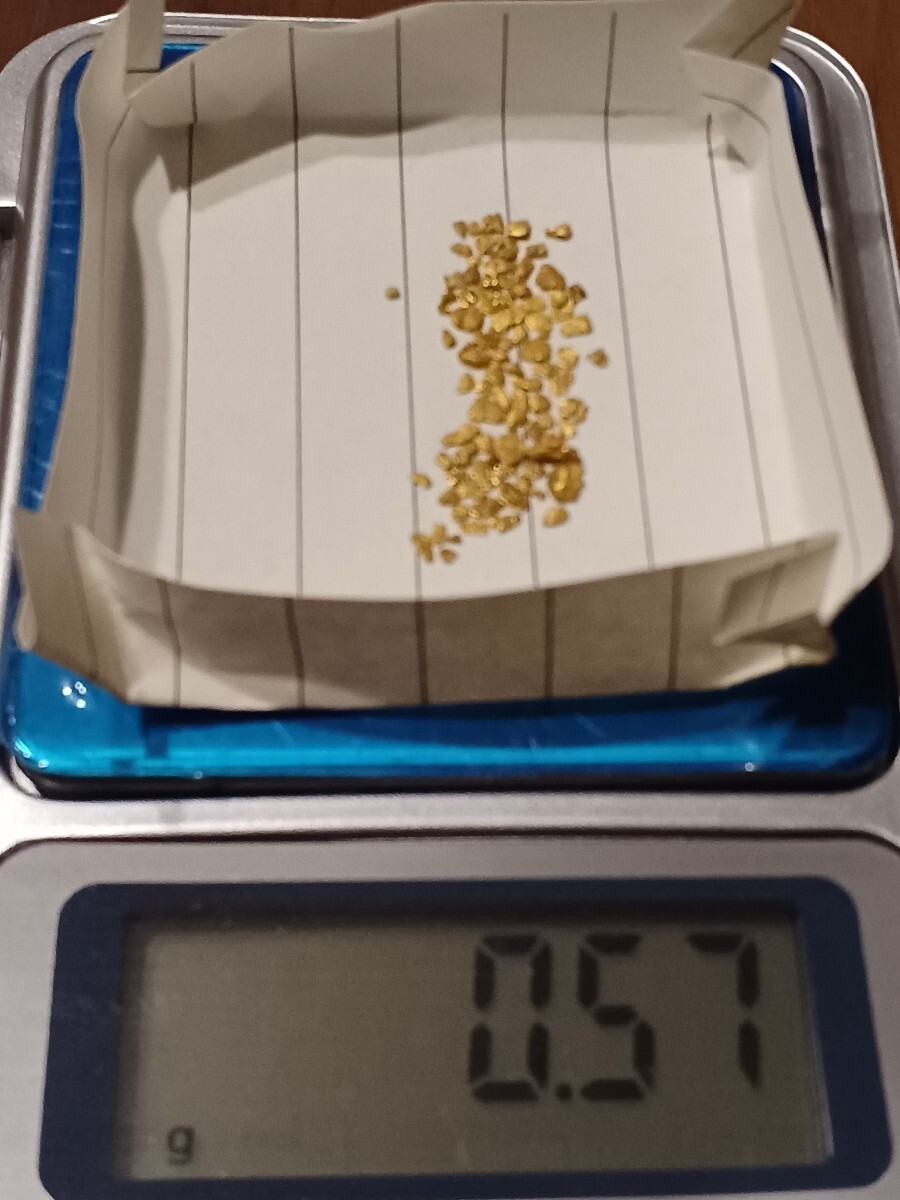 Yahoo!オークション - 砂金 Gold 自然金 砂金 0.57g オーストラリア産
