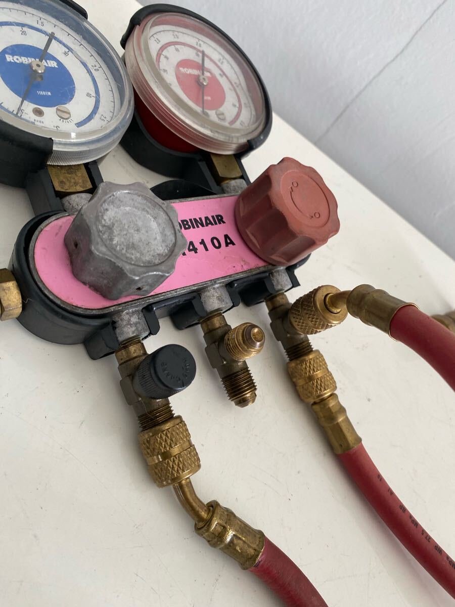 Yahoo!オークション - ROBINAIR R410A 測定器 現状品