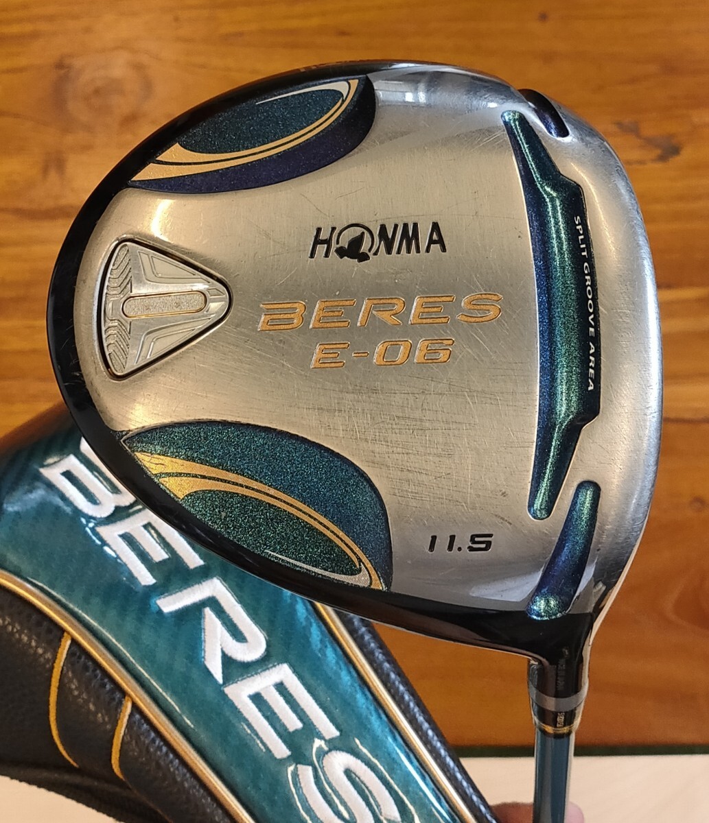Yahoo!オークション - ホンマ HONMA BERES E-06 1W 11.5° メーカー純...